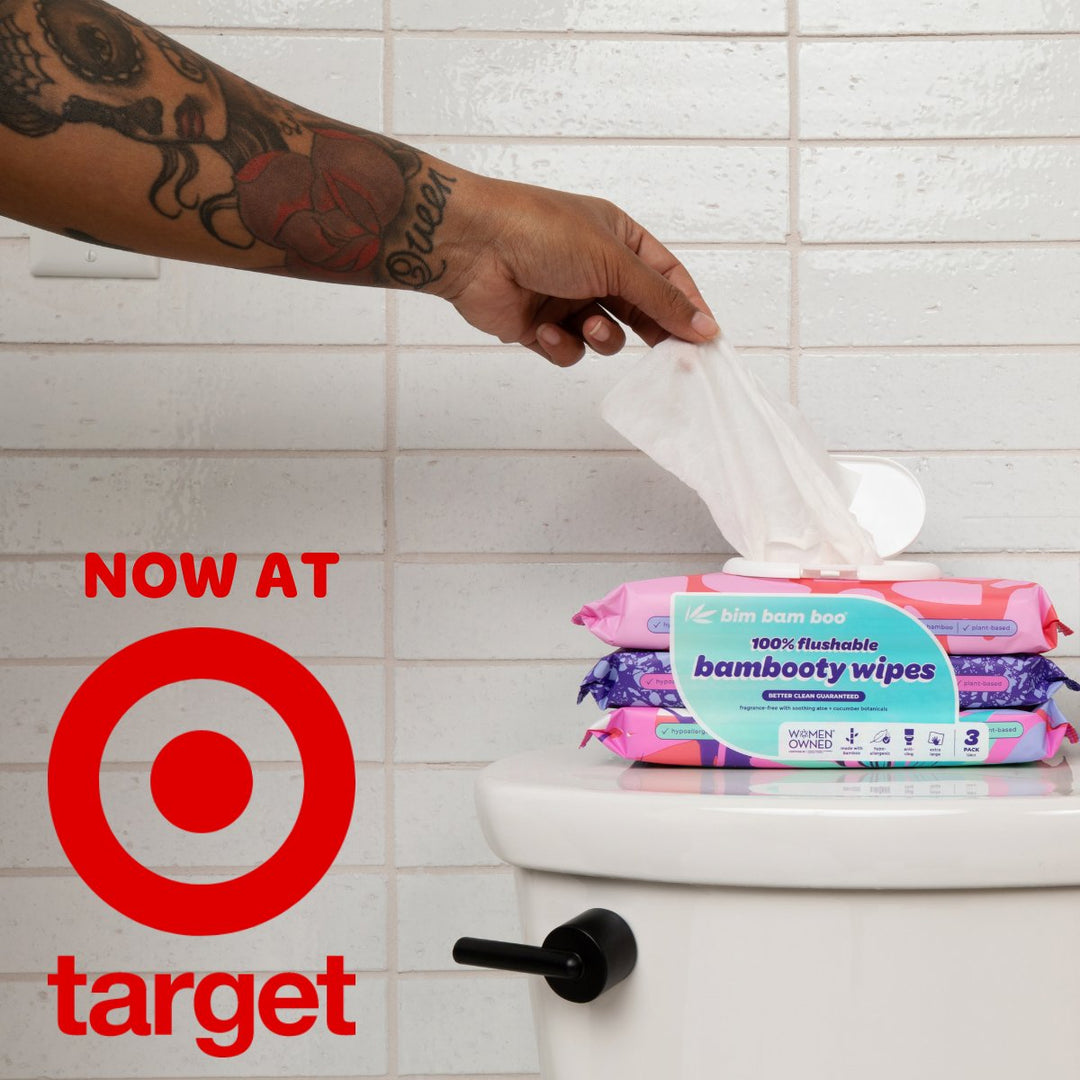 Bim Bam Boo Flushable Wipes Now at Target